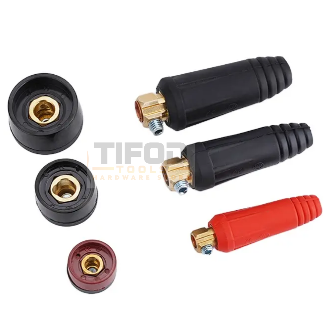 Welding Machine Connector Female Male Cable Connector Clamp Socket Plug ...