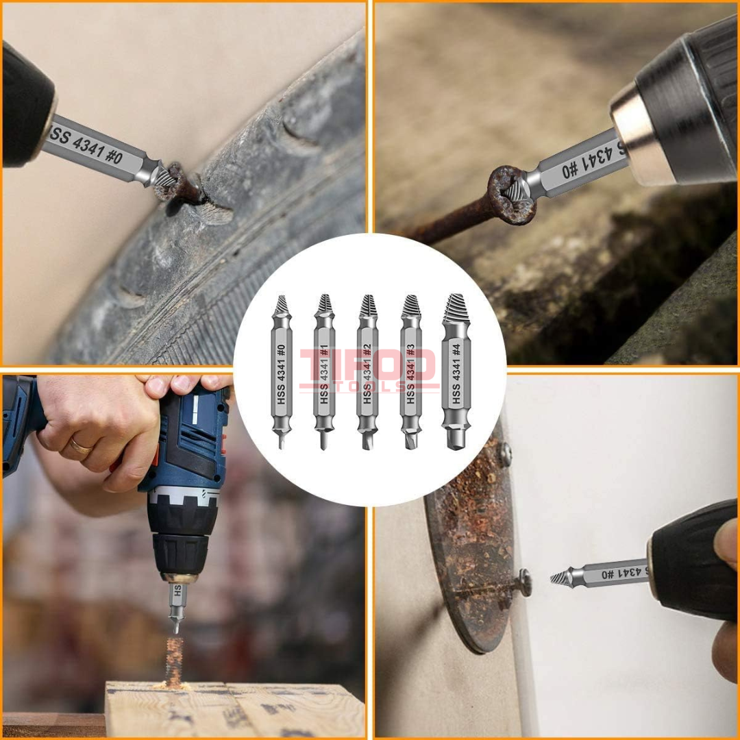 Screw Extractor Set - Tifod Tools
