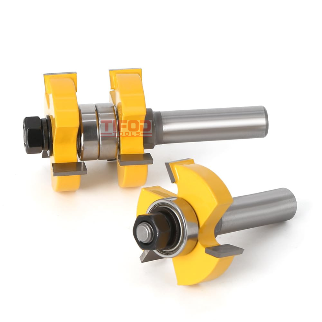 Tongue and Groove Groove Joints Router Bit - Tifod Tools