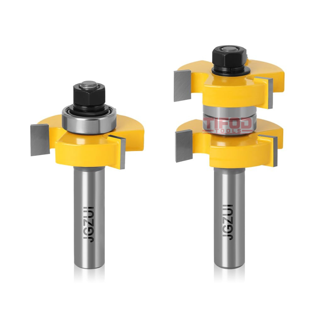 Tongue and Groove Groove Joints Router Bit - Tifod Tools